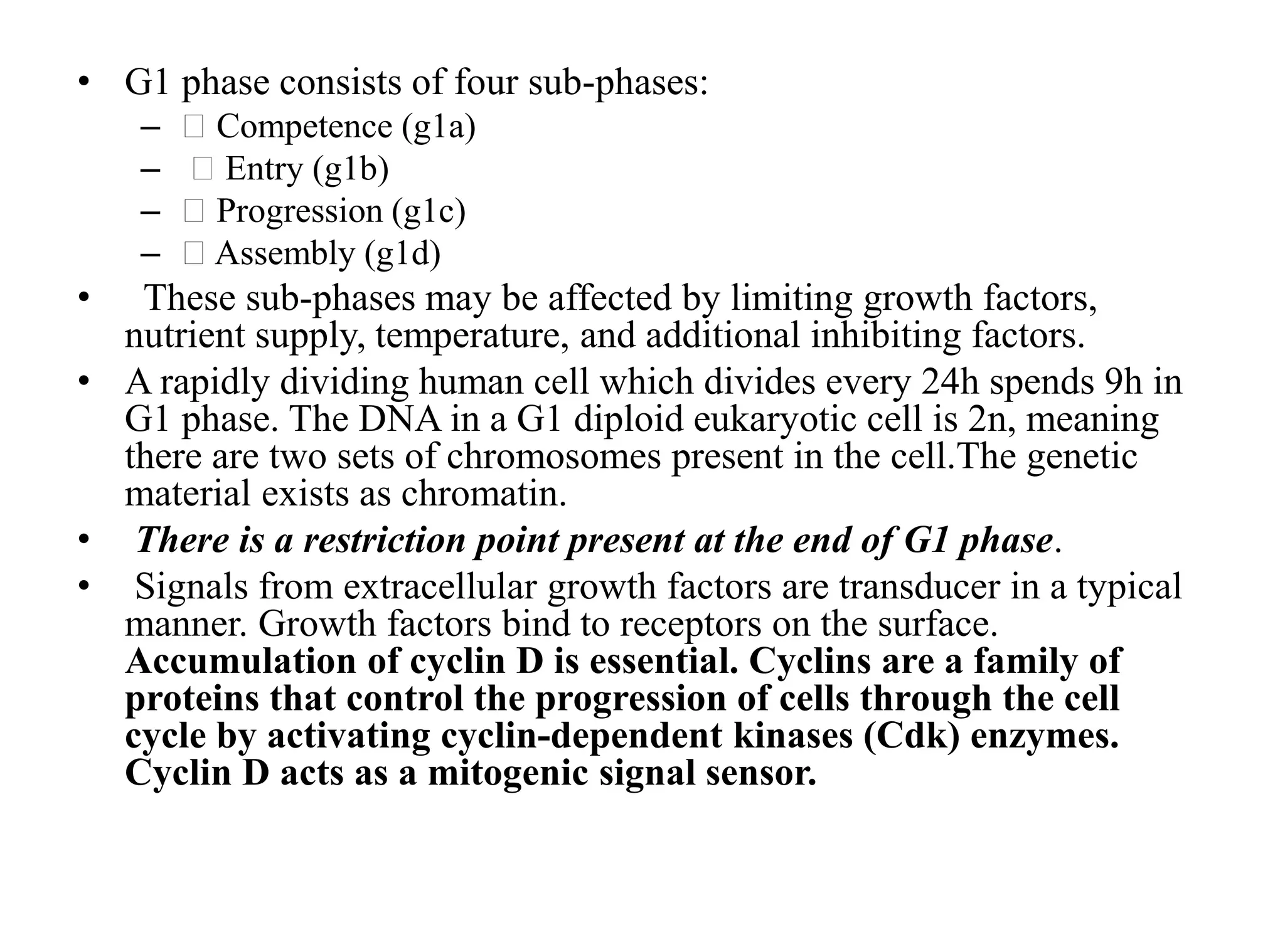 Cell cycle and its regulation | PPTX