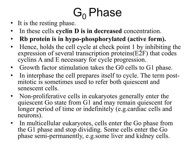 Cell cycle and its regulation | PPTX | Biological Sciences | Science