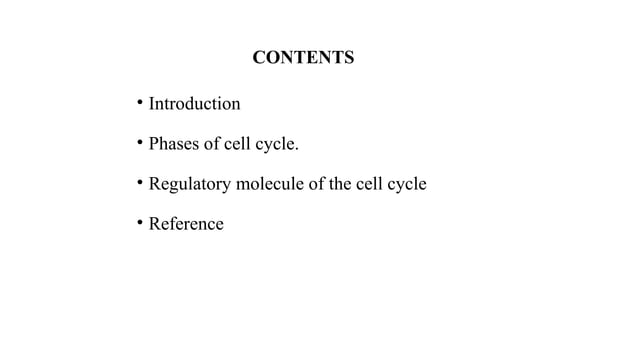 Cell Cycle and Its Regulation modified.pptx