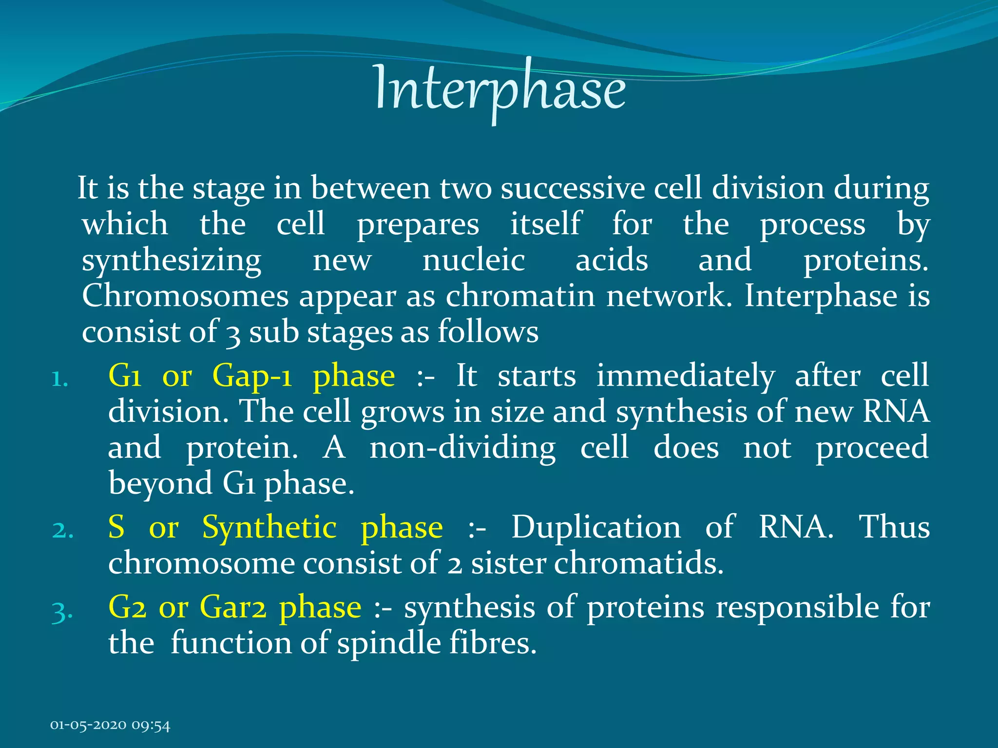 Cell cycle and mitosis | PPTX