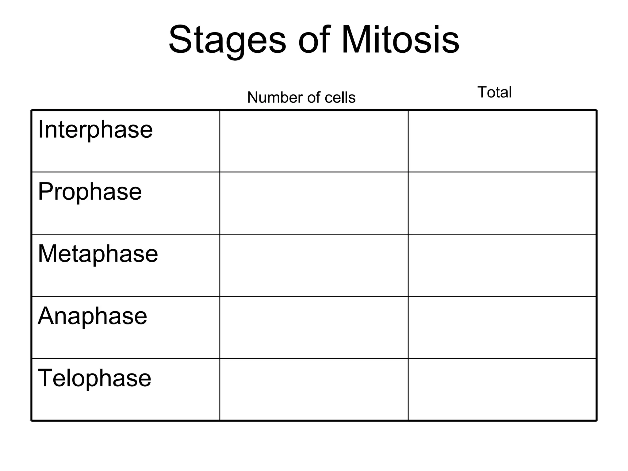 Biology - Cell Cycle And Mitosis 0910 | PPT