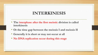 CELL CYCLE , MITOSIS ,MEIOSIS AND CELL REGULATION | PPTX