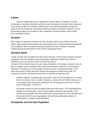 Cell cycle and signaling | PDF