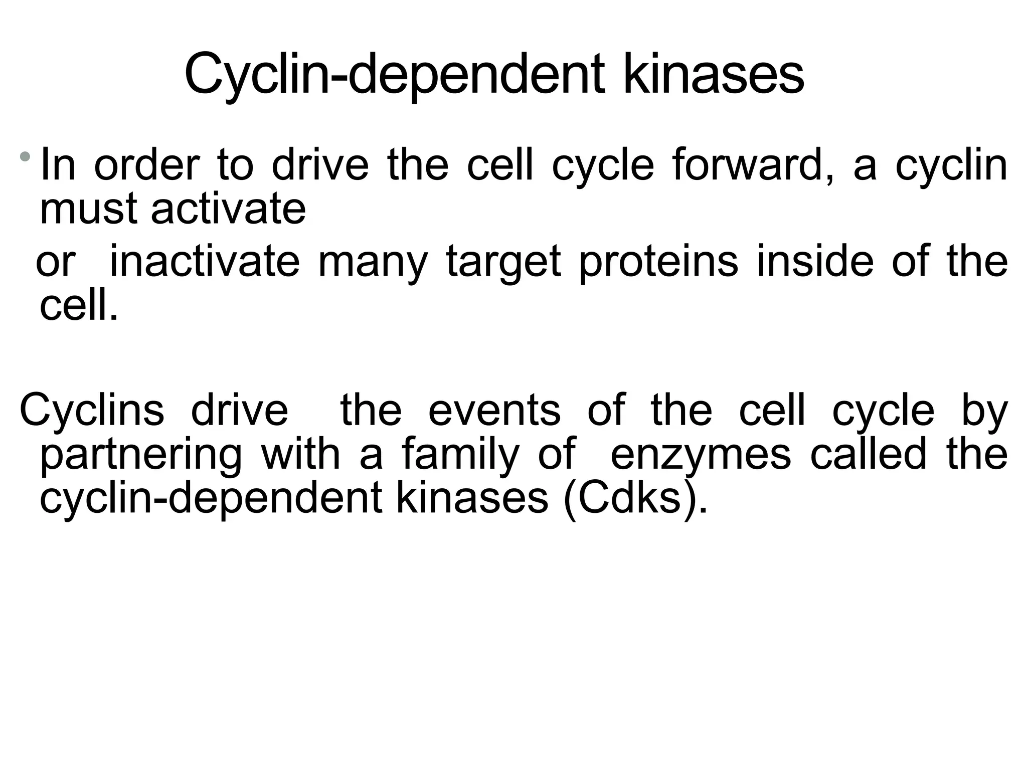 CELL CYCLE CHECKPINTS.pptx pharmacology ii | PPTX