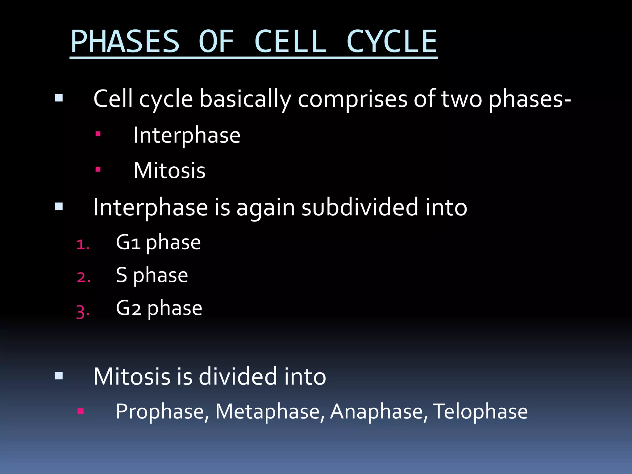 Cell cycle check point By KK Sahu Sir | PPT
