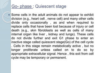Cell cycle and division | PPT