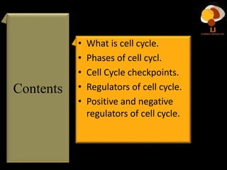 Cell cycle checkpoints | PPTX