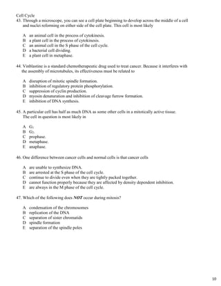 cell cycle mcq.pdf