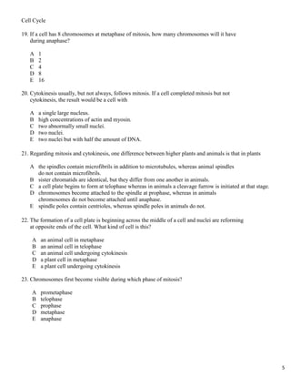 cell cycle mcq.pdf