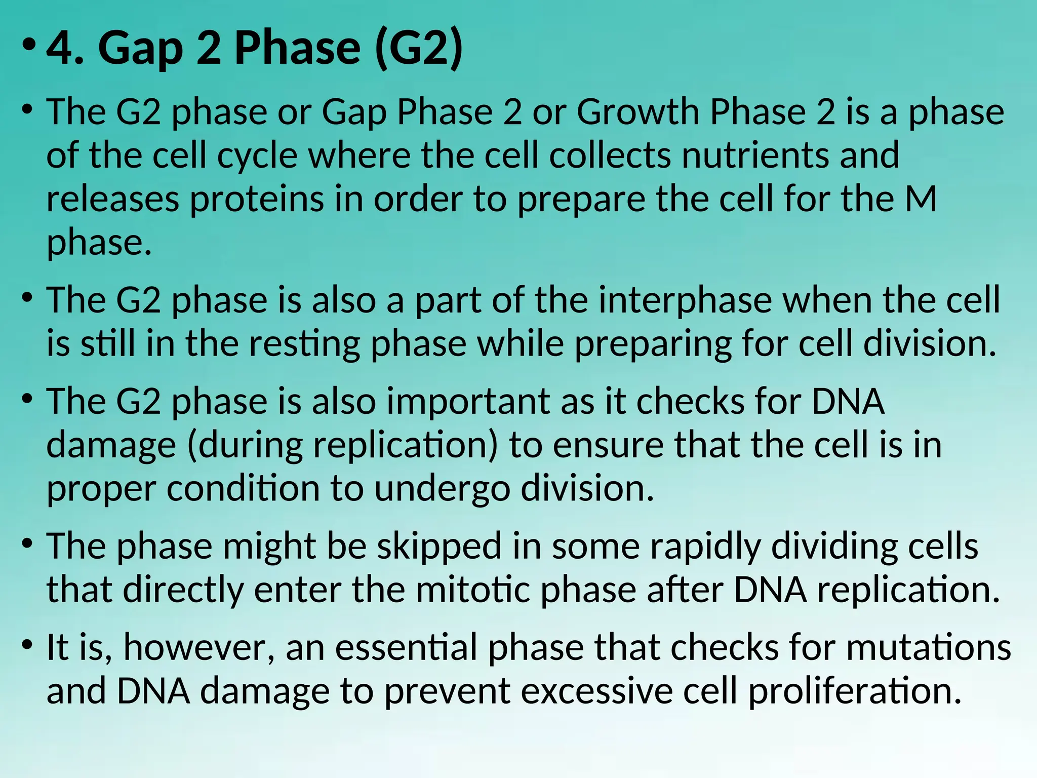 Cell cycle,cell cycle checkpoint and control | PPT