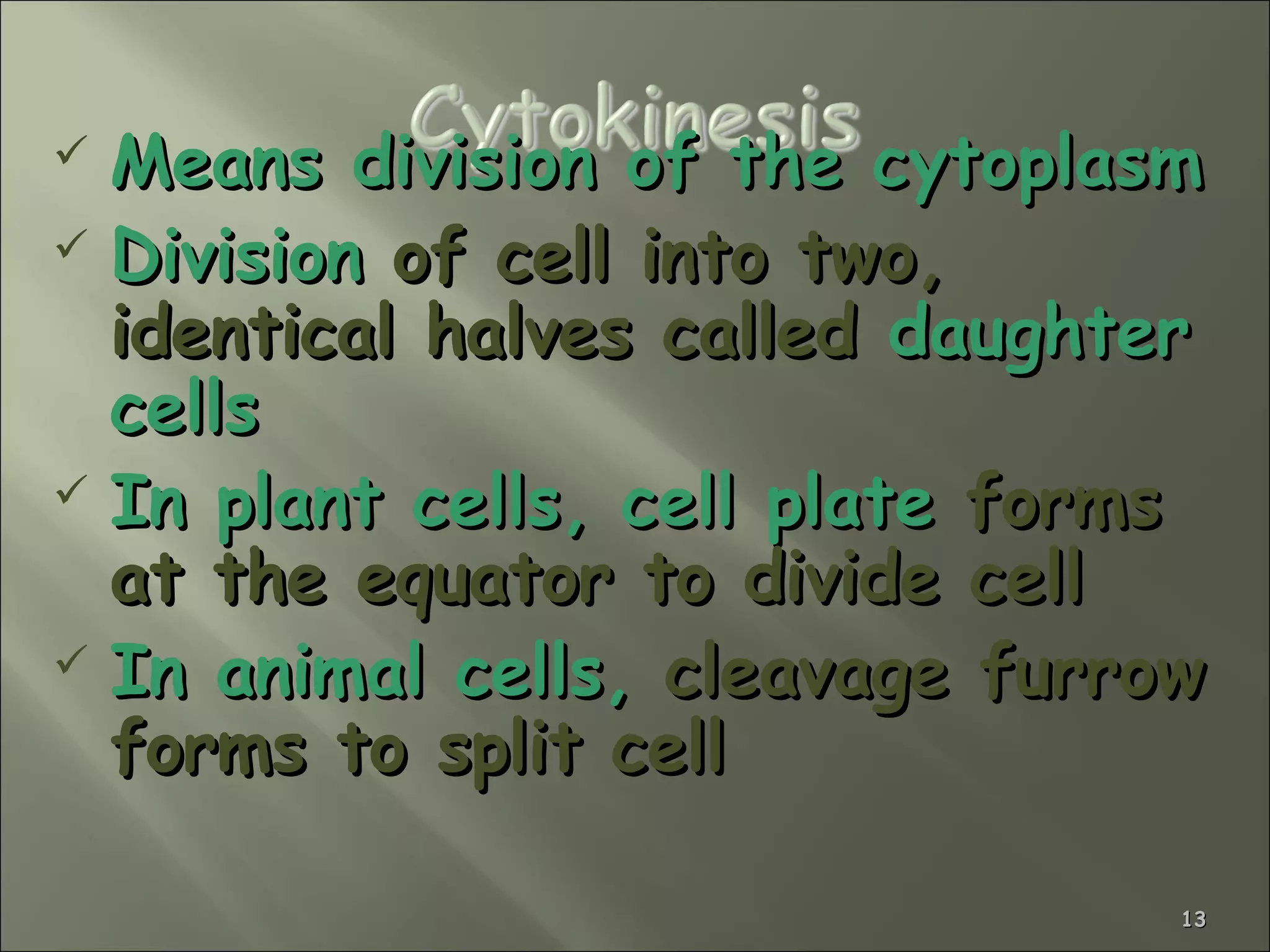 Cell cycle ppt | PPT