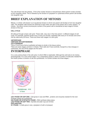 CELL CYCLE REGULATION.docx
