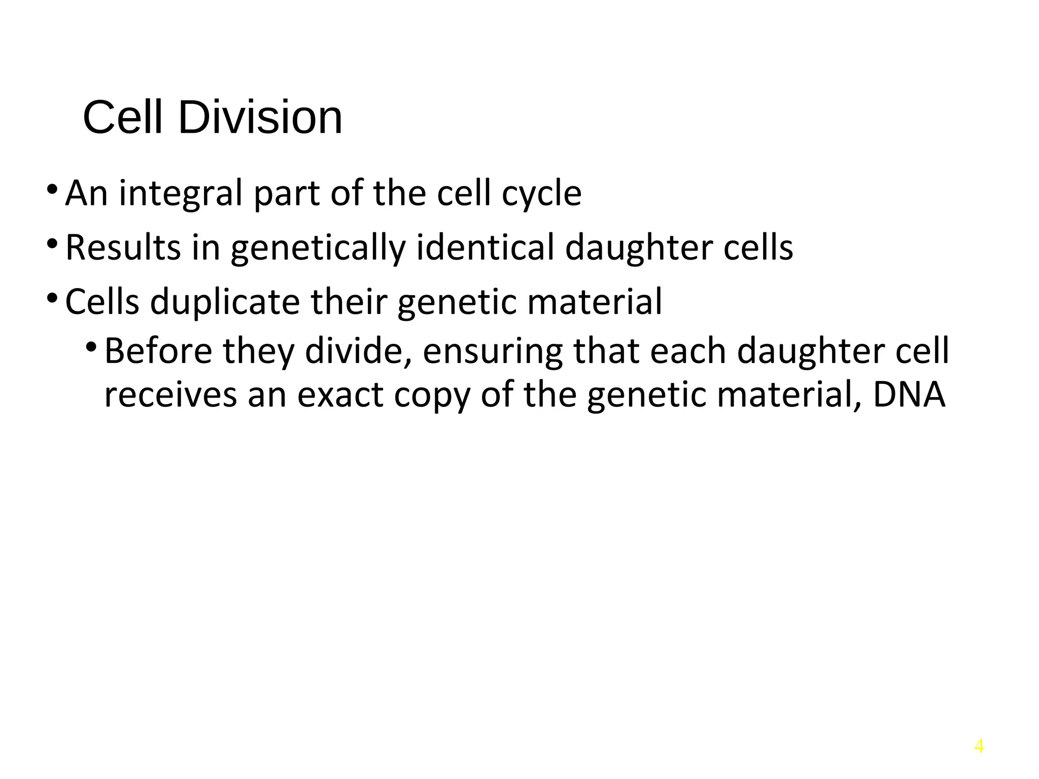 Cell cycle, its regulation and checkpoints | PPT