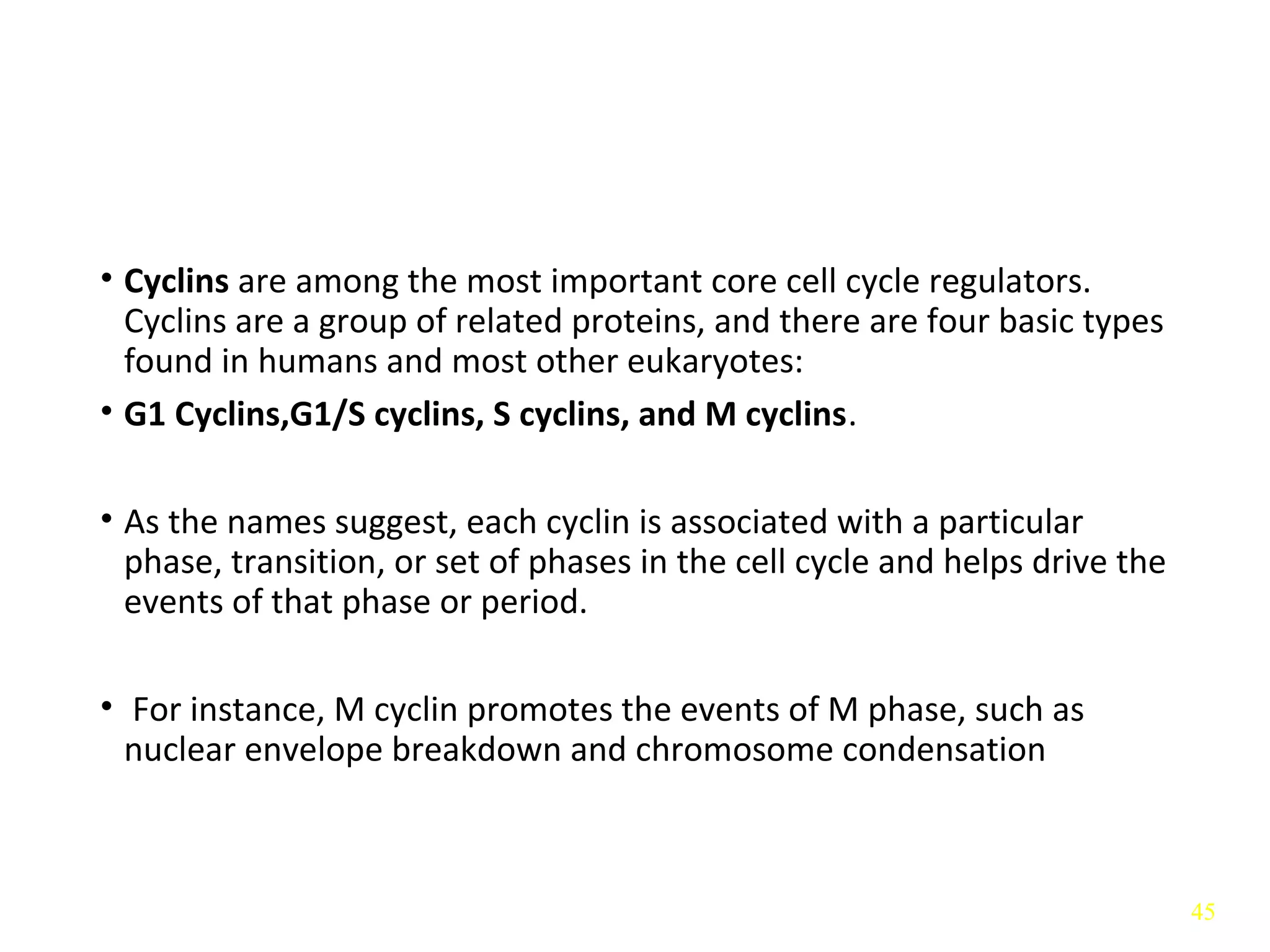 Cell cycle, its regulation and checkpoints | PPT | Biological Sciences ...