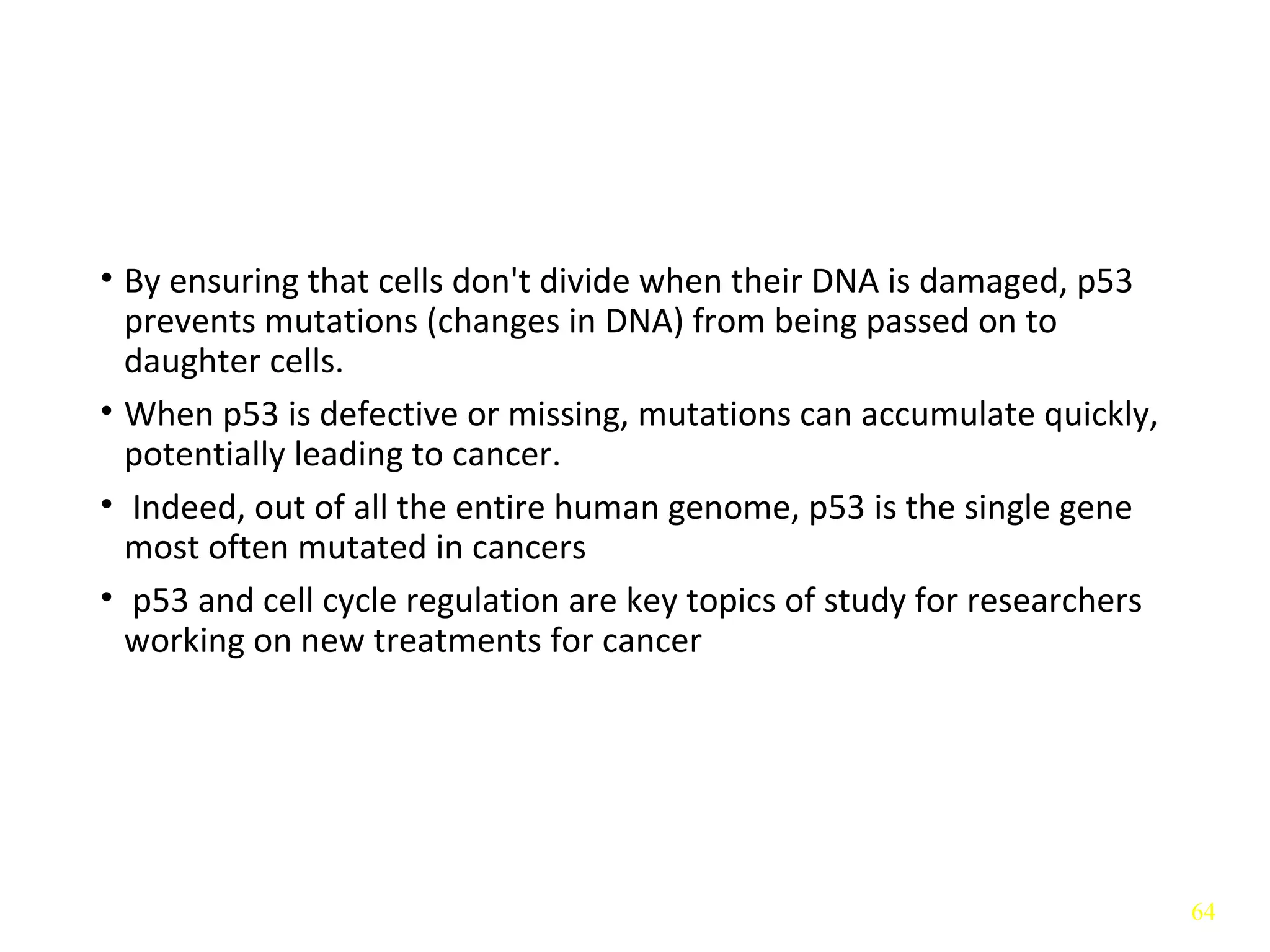 Cell cycle, its regulation and checkpoints | PPT