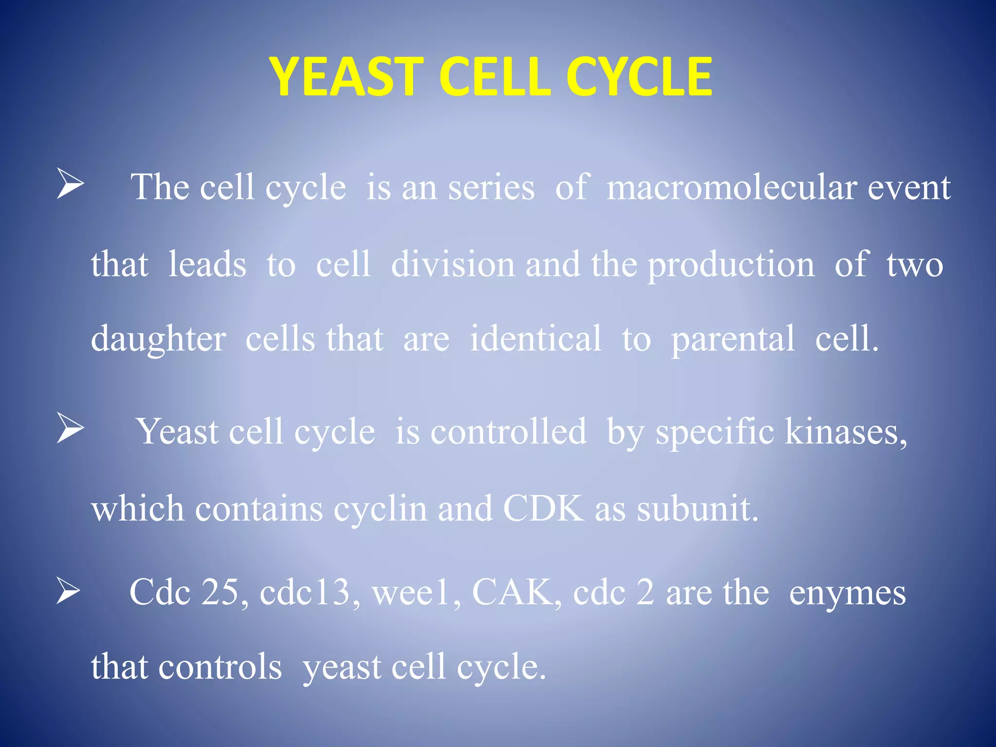 Cell cycle | PPTX