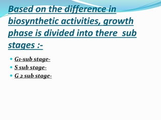 Cell cycle ( B.Sc Biotech) | PPT
