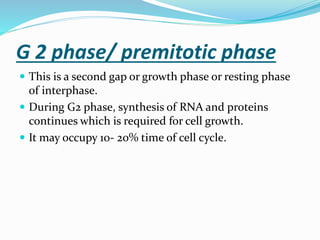 Cell cycle ( B.Sc Biotech) | PPT