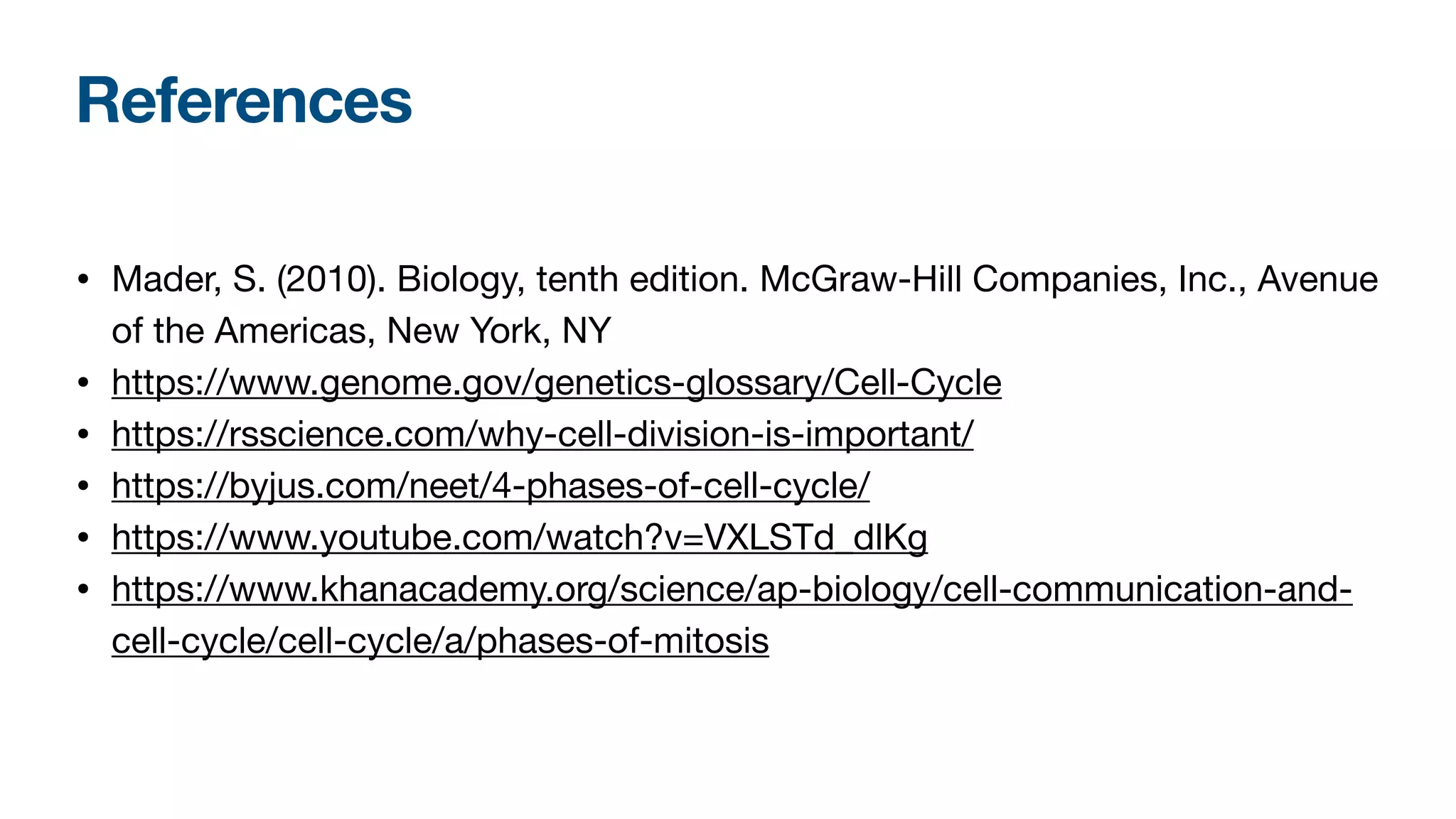 The Cell Cycle and Cellular Reproduction | PDF