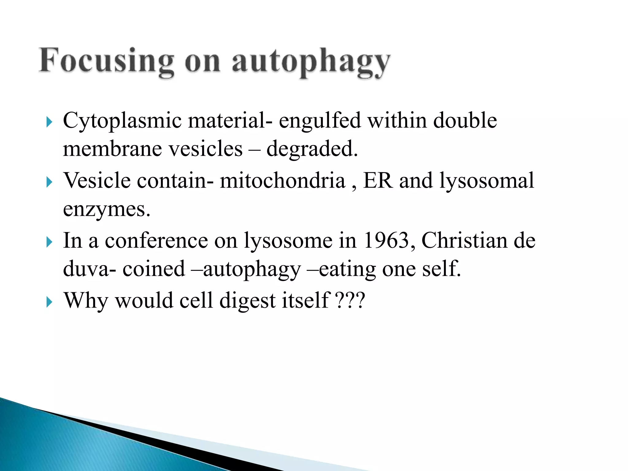 autophagy- survival and cell death. | PPTX