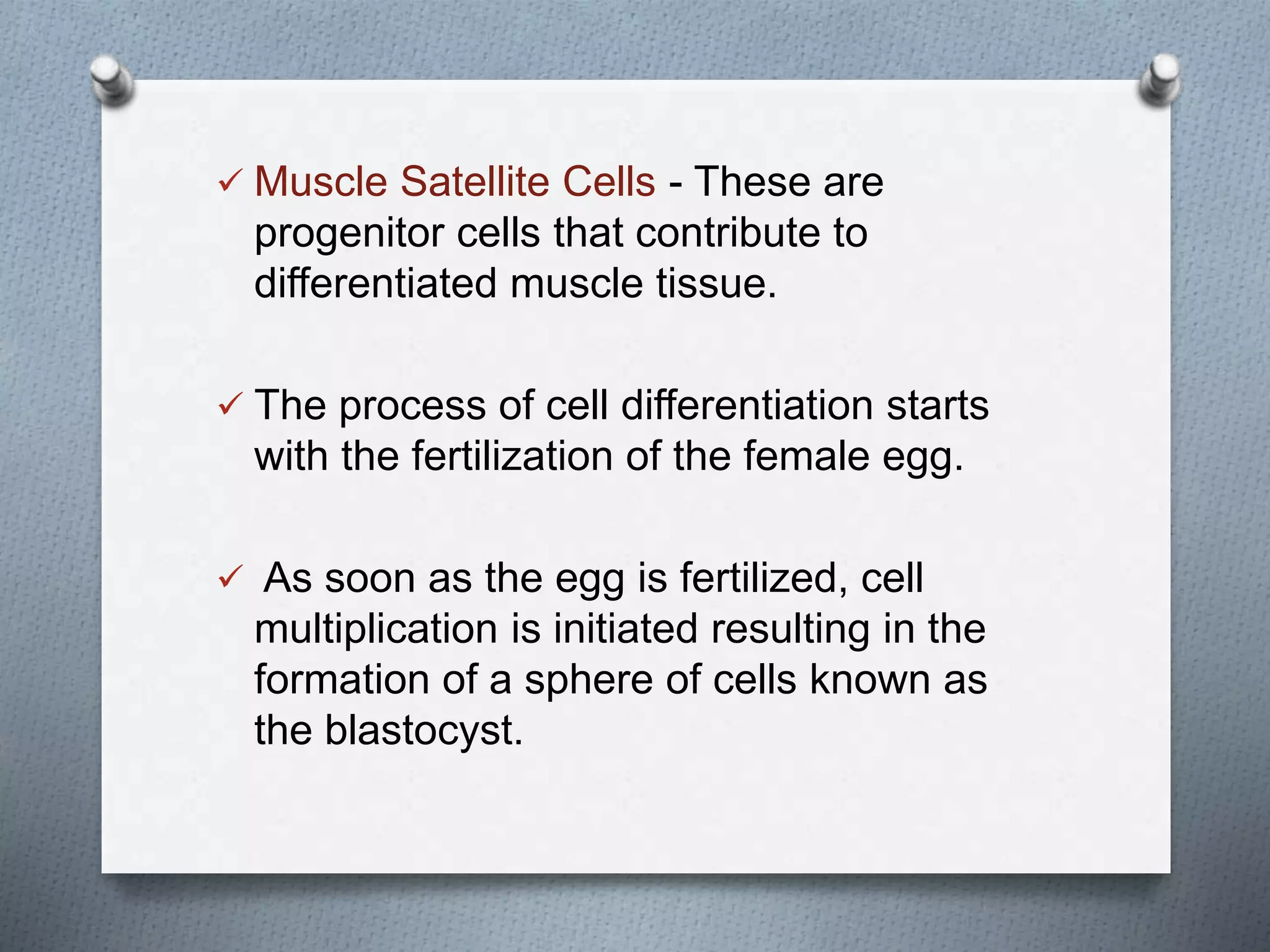 Cell determination and differentiation | PPTX