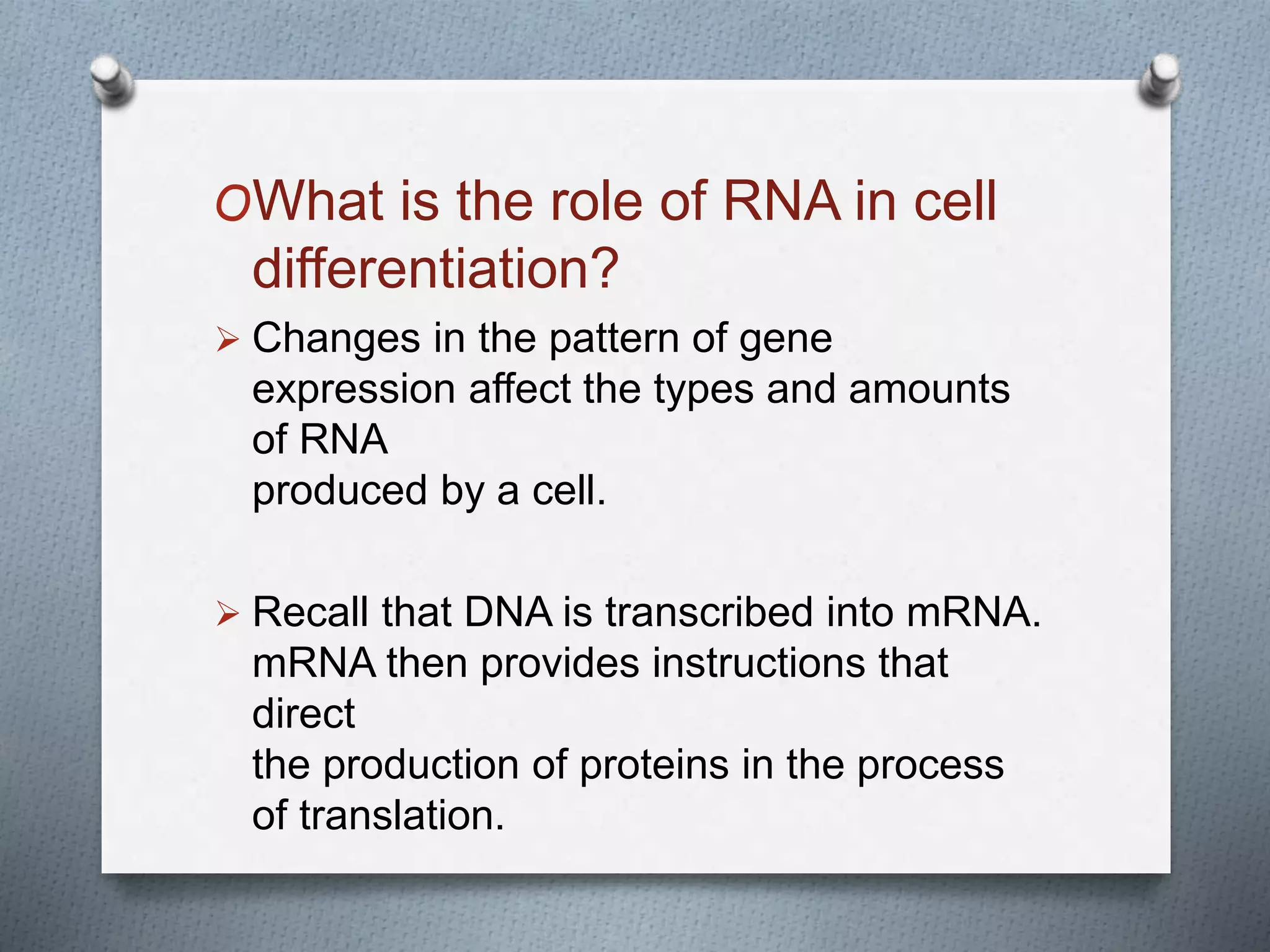 Cell determination and differentiation | PPTX