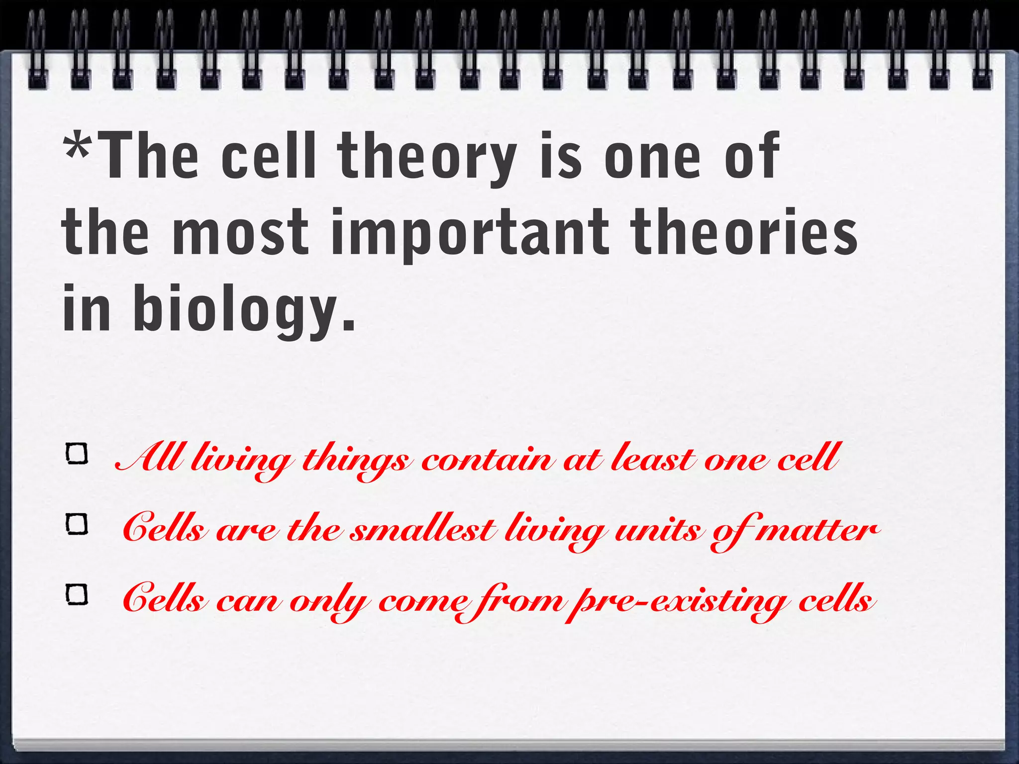 Cell discovery and theory | PPT