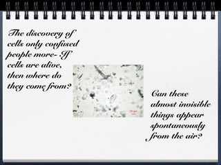 Cell discovery and theory | PPT