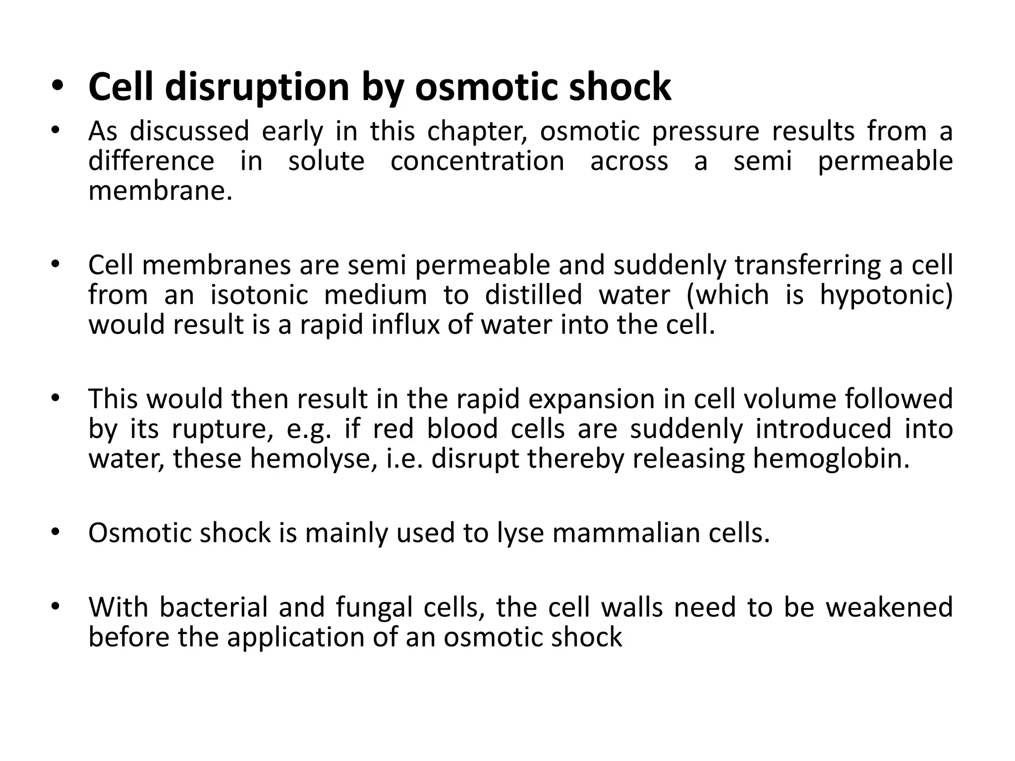 Cell disruption | PPTX