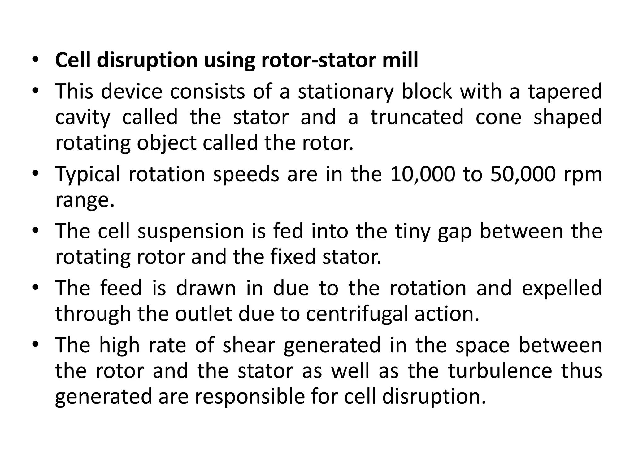 Cell disruption | PPTX