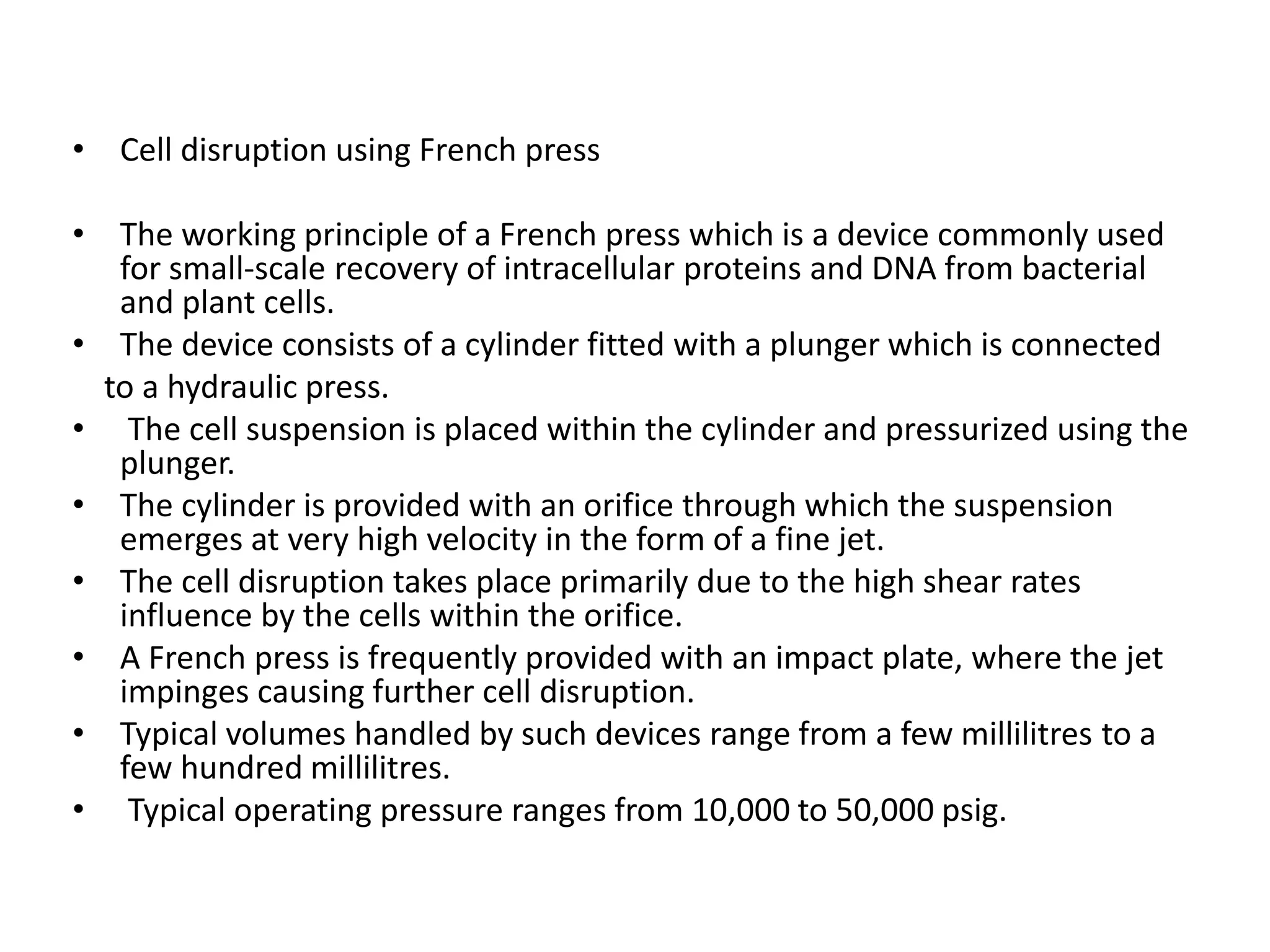 Cell disruption | PPTX