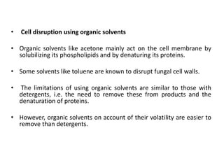 Cell disruption | PPTX