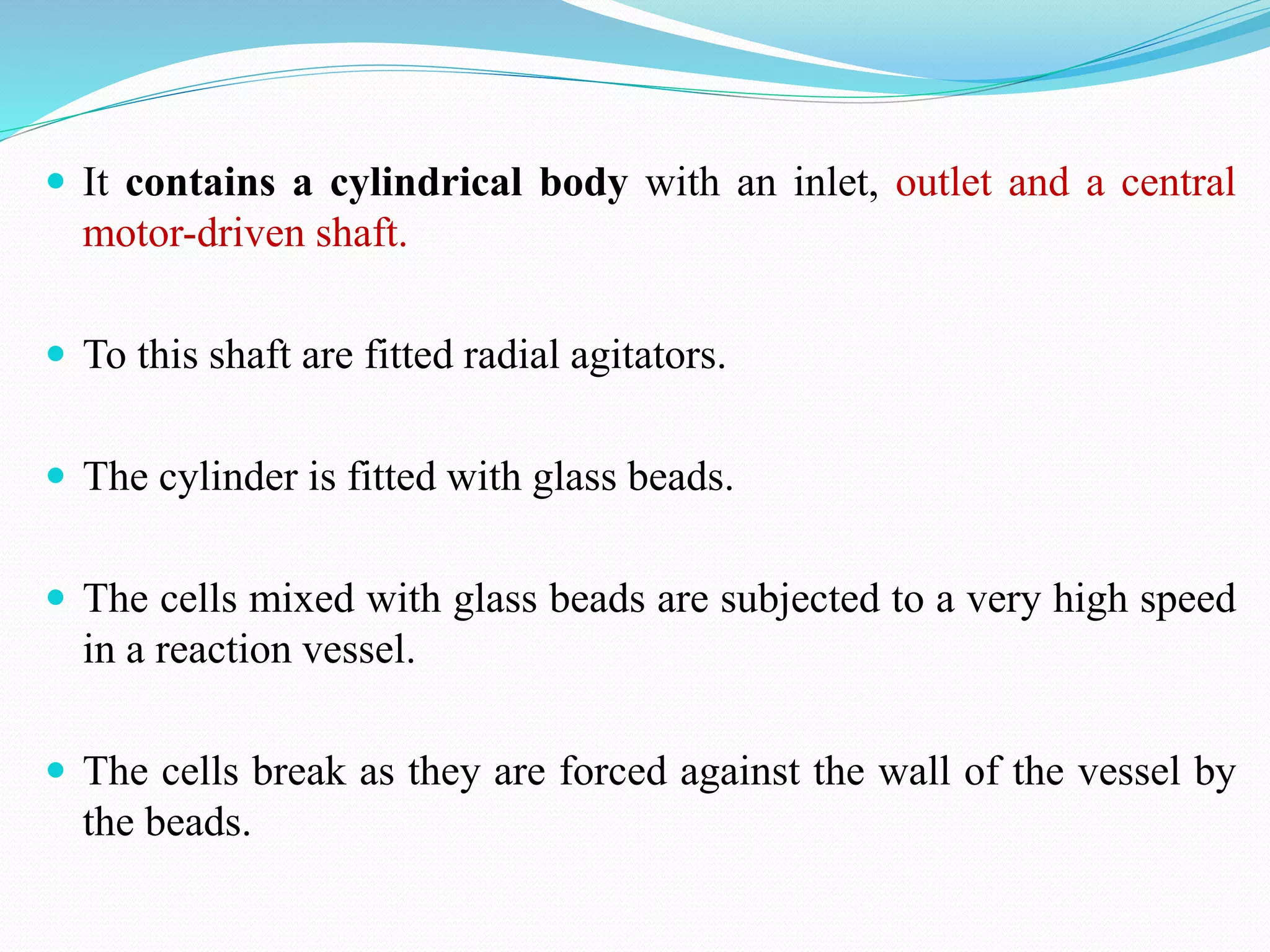 Cell disruption methods | PPTX