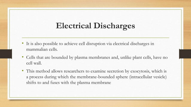 Cell disruption | PPTX
