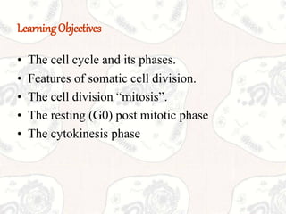 Cell division mitosis | PPTX