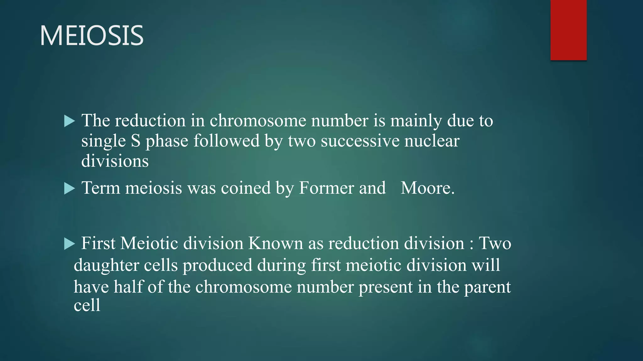 Cell division -Mitosis and Meiosis | PPTX