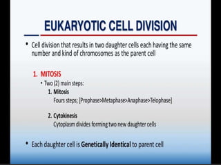 cell division.pptx mitosis pdf and ppt . | PPTX | Biological Sciences ...