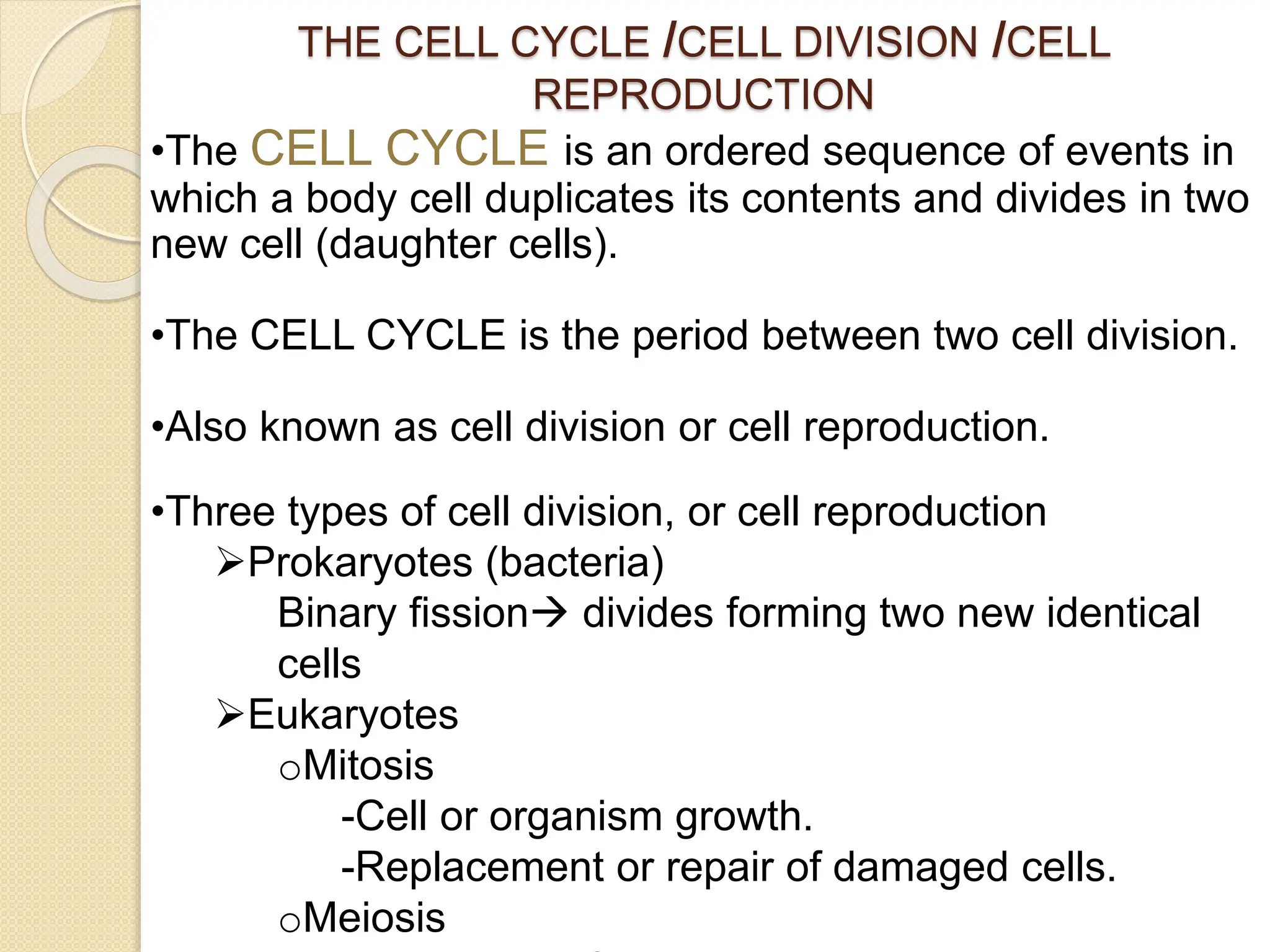 CELL DIVISION- Decoding Cell Division: The Dance of Life's Continuity ...