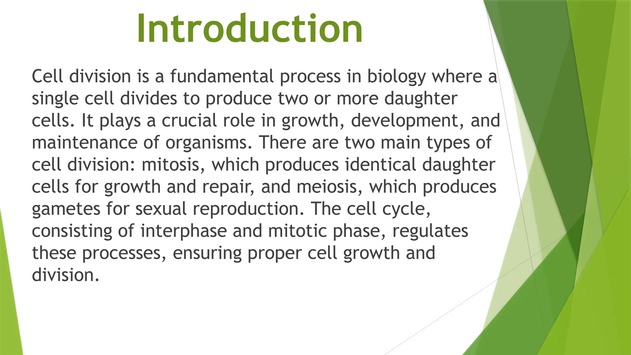Different Types of Cell Division and it's Importance.pptx