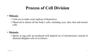 Cell Division, Cell Cycle and Abnormal Cell Divisionpptx | PPTX