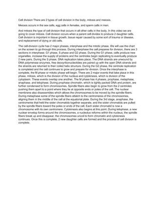 Cell division grade 7 matatag curriculum | DOCX