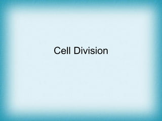 Cell division basics | PPT