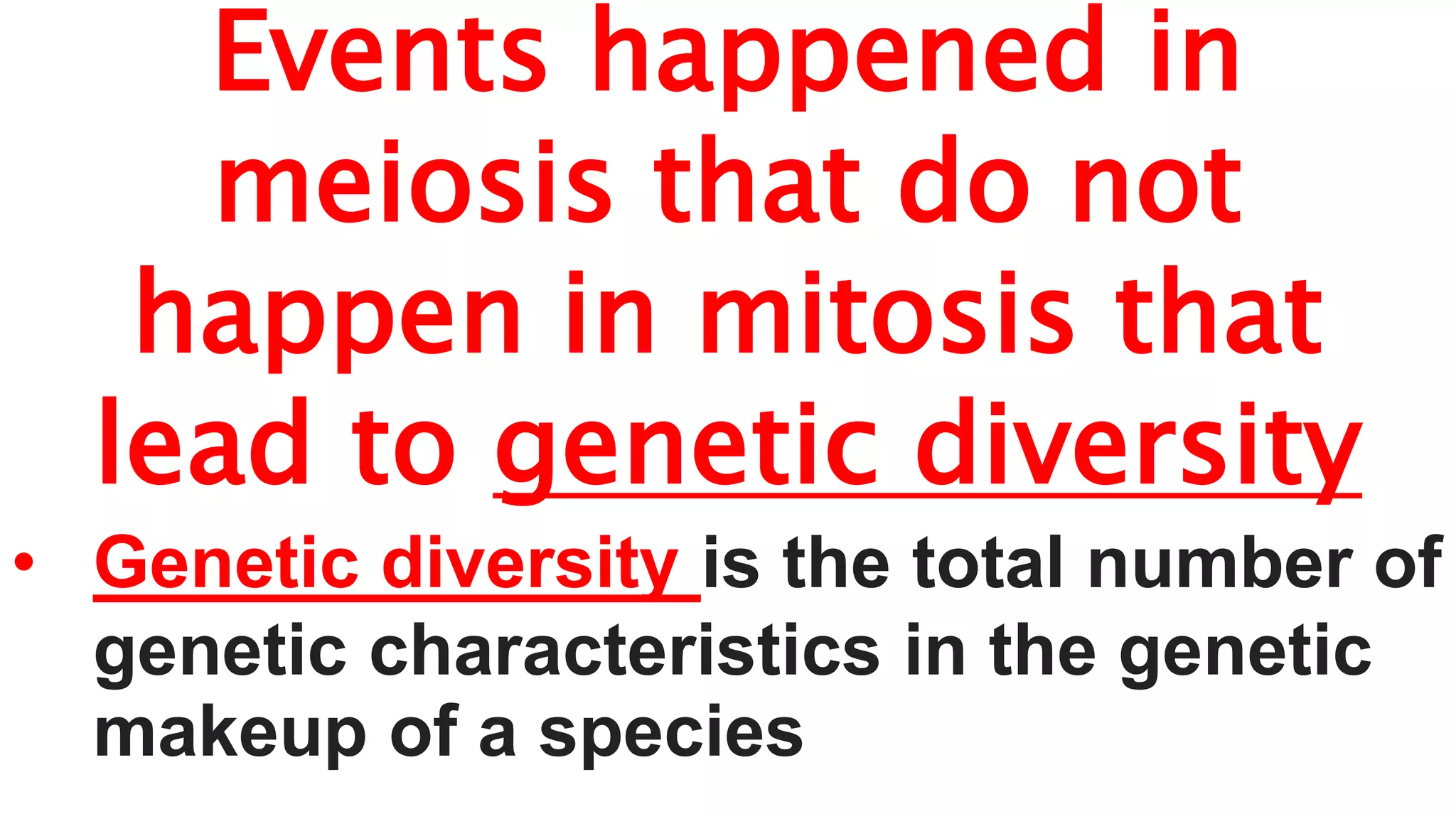 Cell division : mitosis and meiosis | PPTX