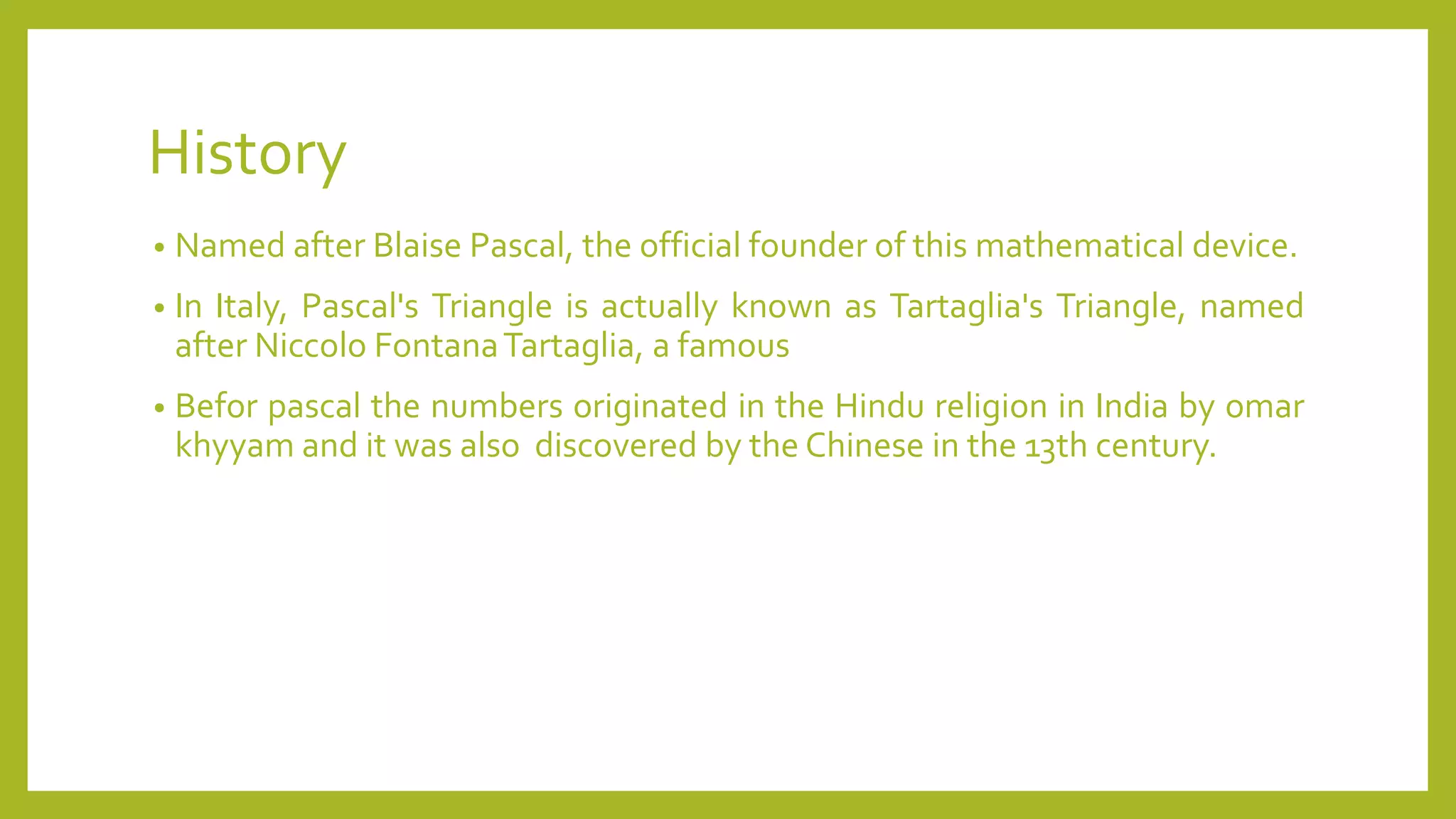 Cell division and pascal triangle | PPTX