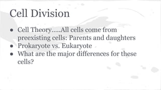 Cell division | PPT