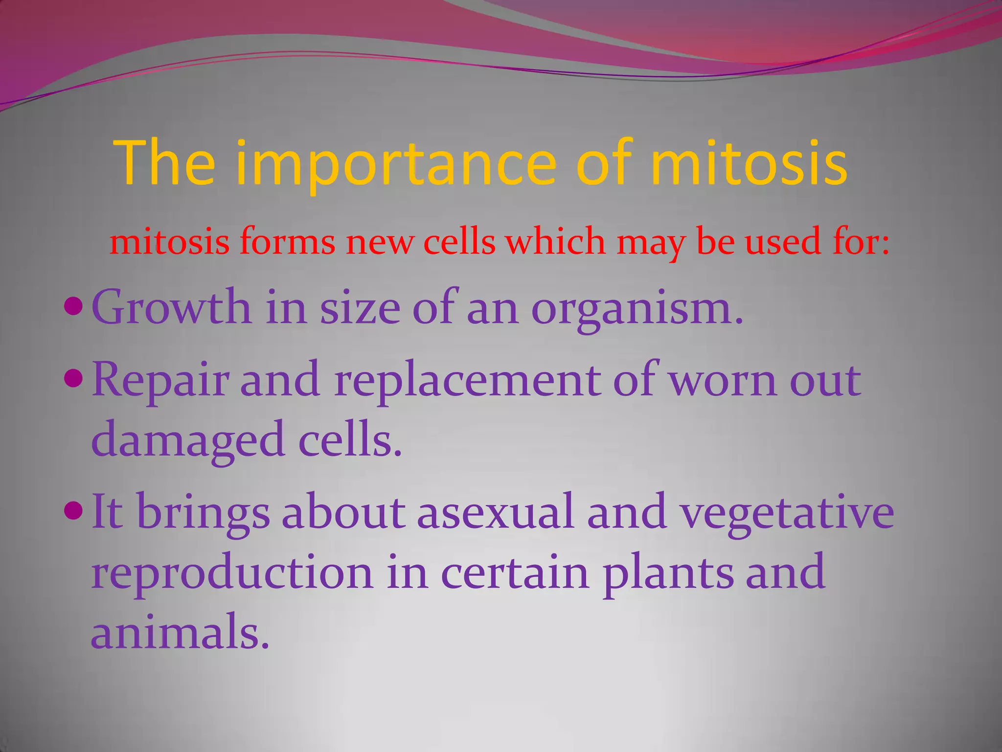 Cell division grade 10 | PPTX
