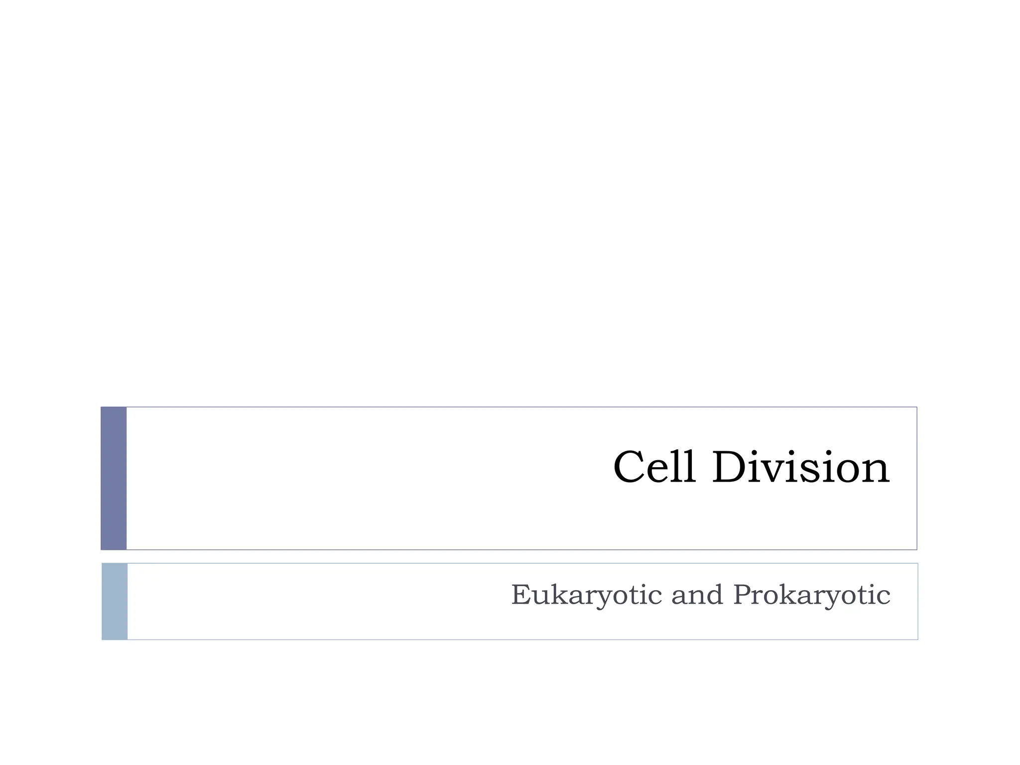 Cell division in eukaryotic and prokaryotics I.pptx