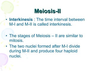 Cell division – meiosis | PPT