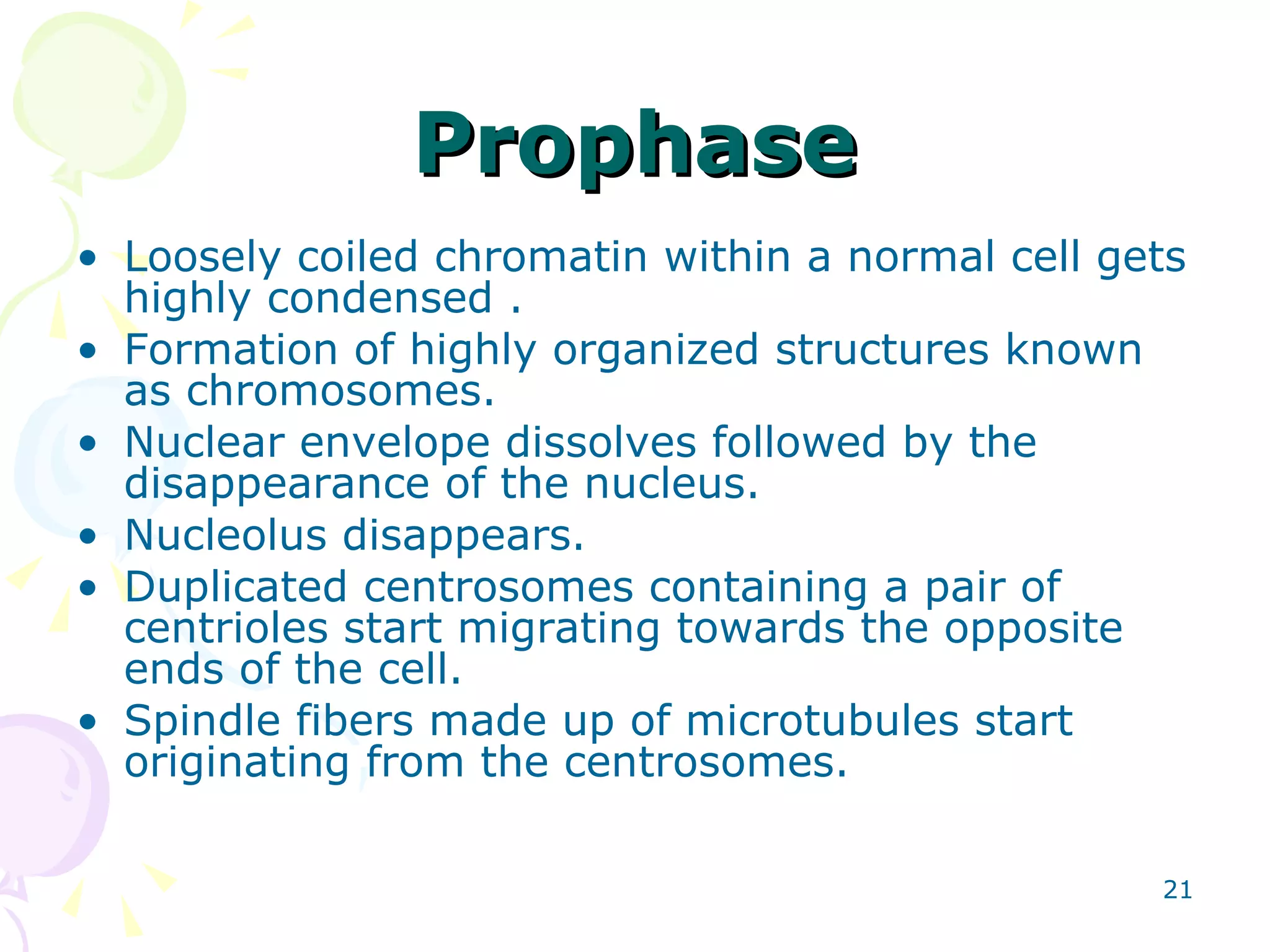 Cell division – mitosis | PPT