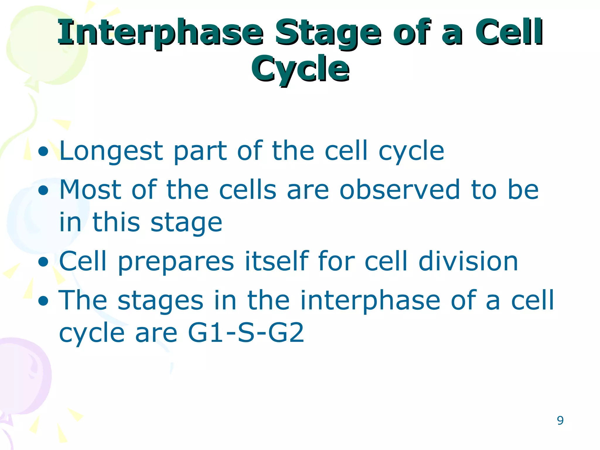 Cell division – mitosis | PPT